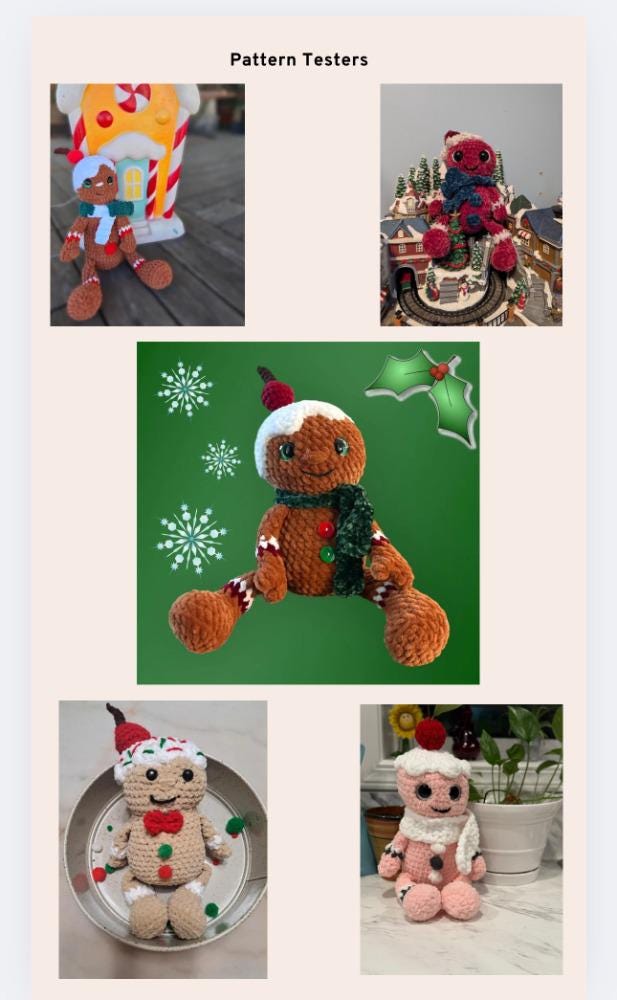 Gingy the Gingerbread Man | PDF ONLY - Etsy