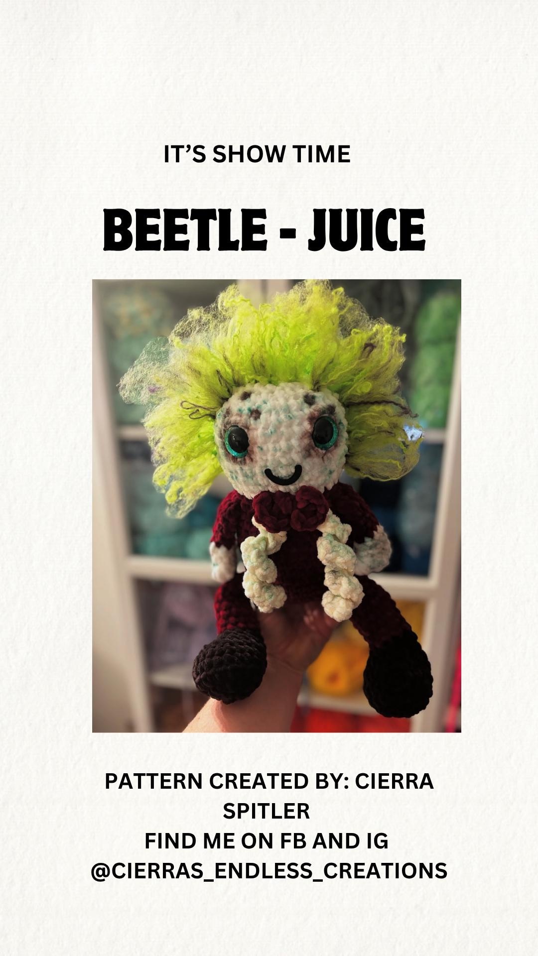 Beetlejuice | PDF ONLY - Etsy
