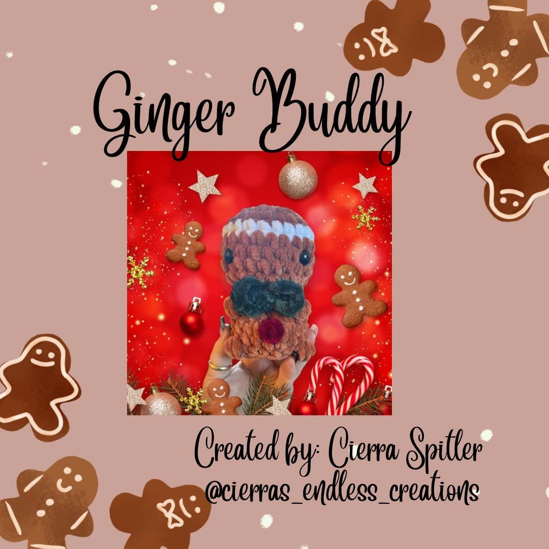 Ginger Buddy | PDF ONLY - Etsy