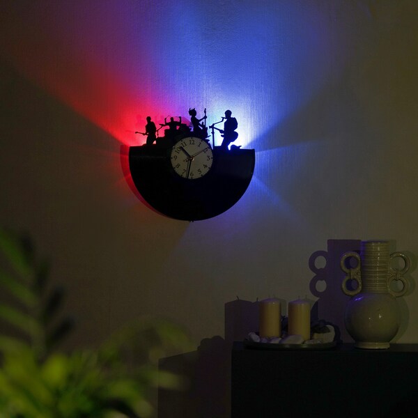 Vinyl Record Clock - Etsy