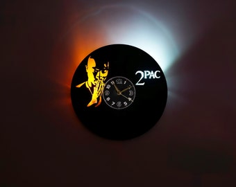 Led Backlight Wall Clock - Etsy