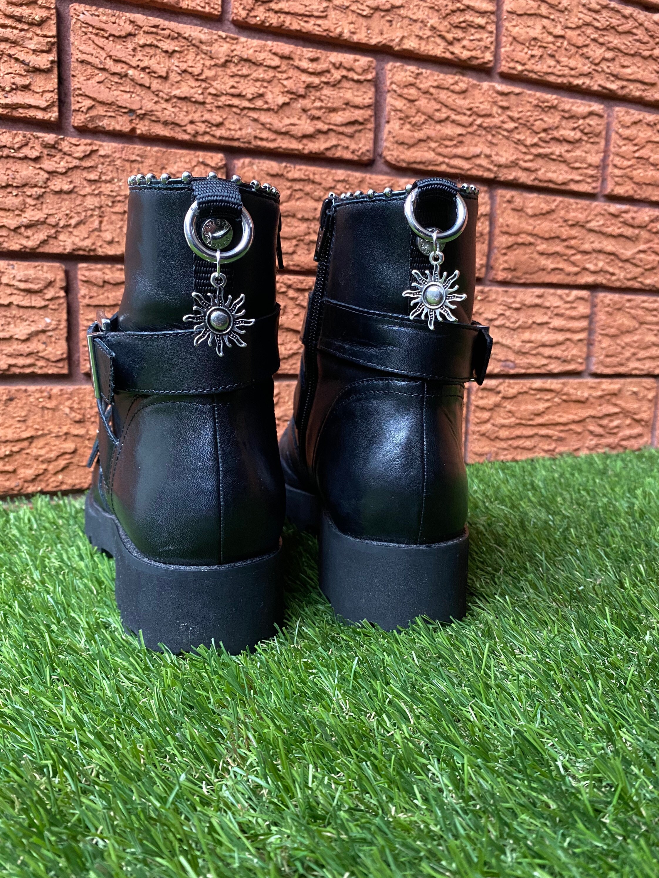 Apollo Sun Silver Boot Charm Boot Lace Charms Protection - Etsy