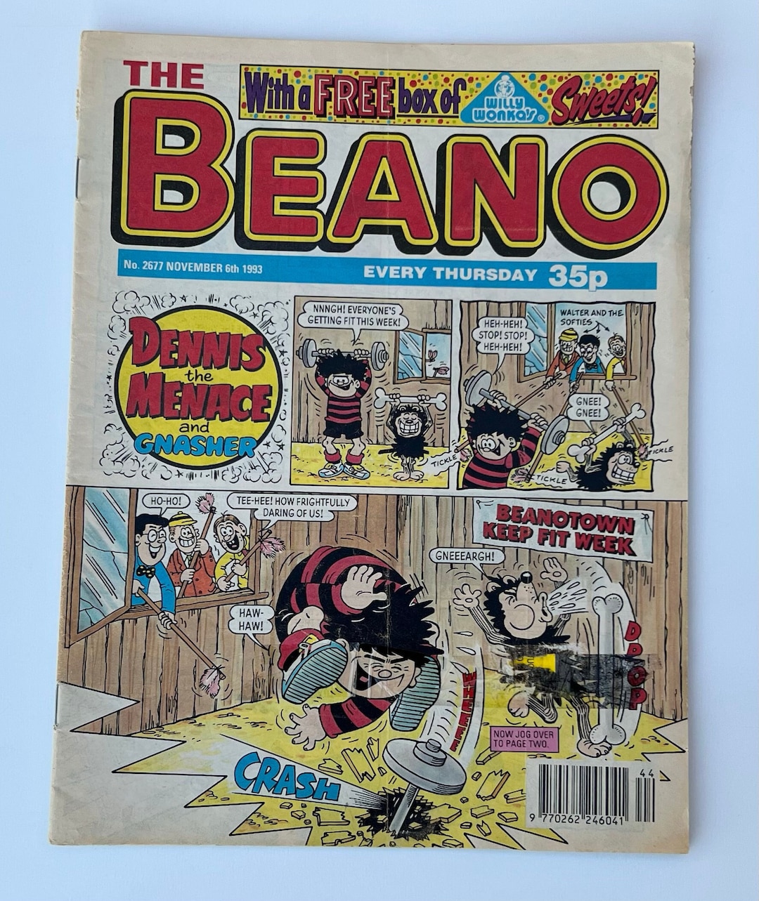 Vintage BEANO Comic Magazine – Dennis the Menace, 1993-94 - Etsy