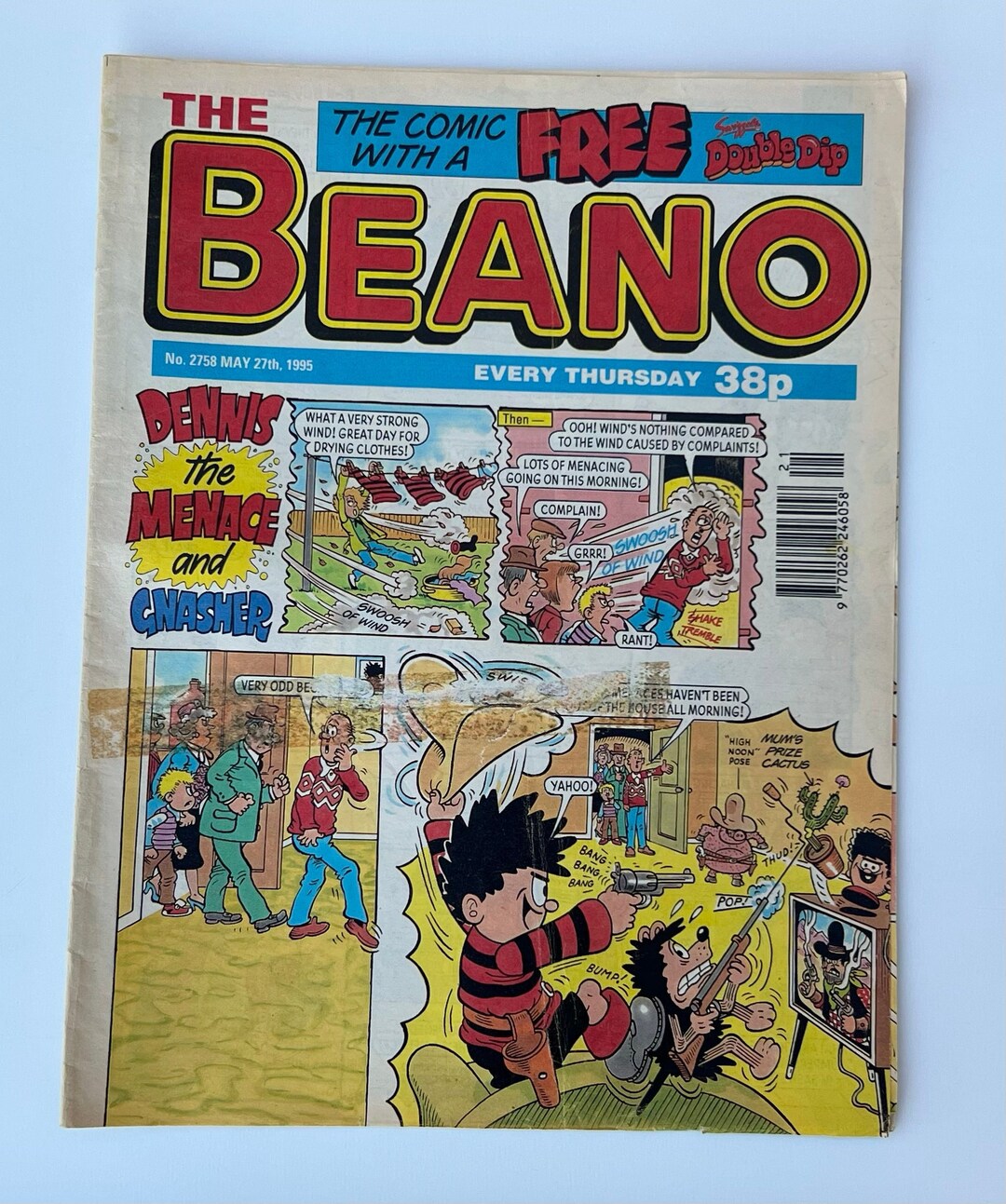 The BEANO Dennis the Menace and Gnasher Comic Magazin Issue 2748, 2750 ...