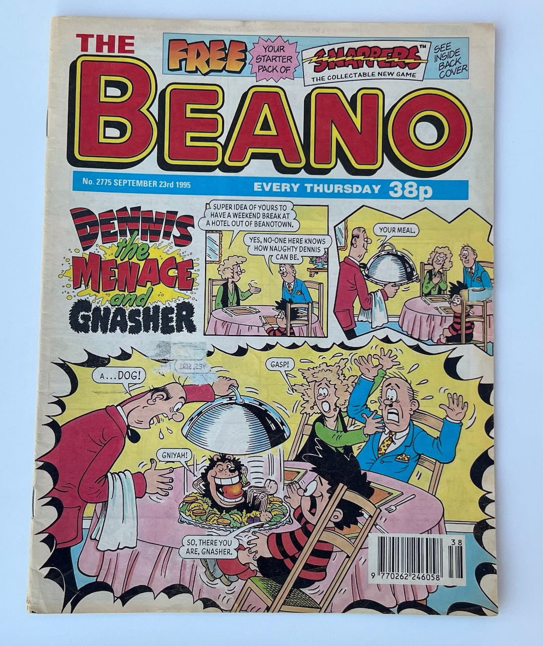 The BEANO - Dennis the Menace and Gnasher Comic Magazin Issue #2768 ...