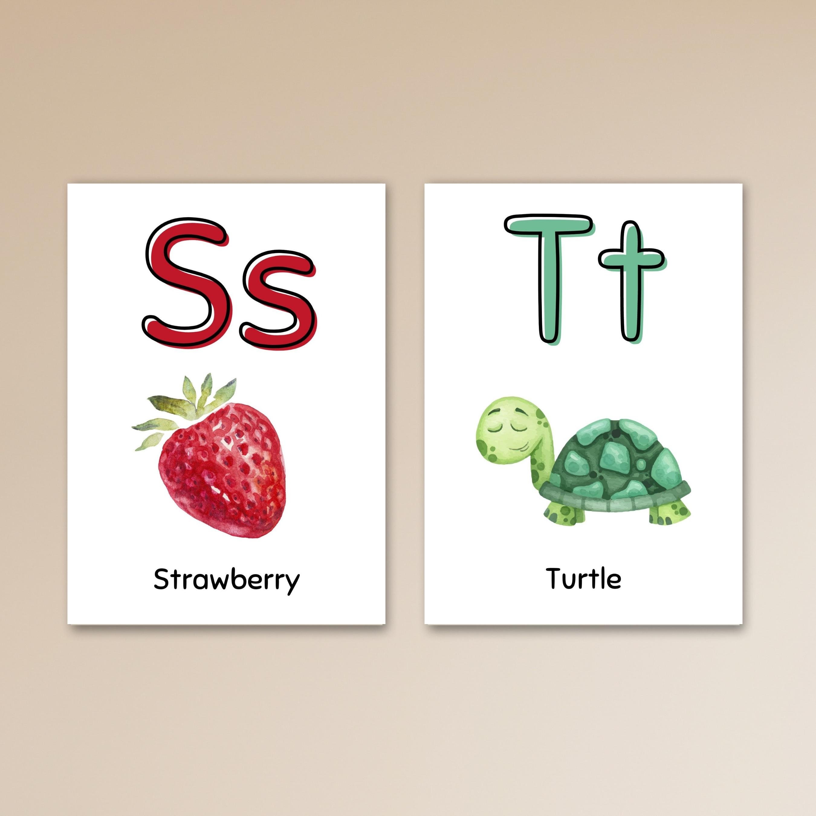 Alphabet Posters, ABC Posters, Classroom Decor Printable - Etsy