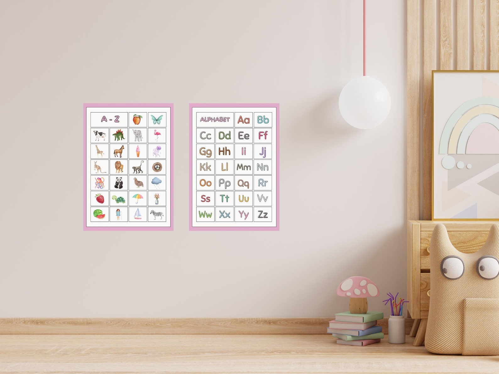 Alphabet Posters ABC Posters Classroom Decor Printable - Etsy