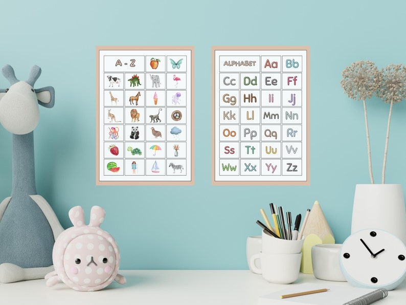 Alphabet Posters ABC Posters Classroom Decor Printable - Etsy