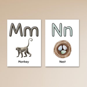 Alphabet Posters, ABC Posters, Classroom Decor Printable - Etsy