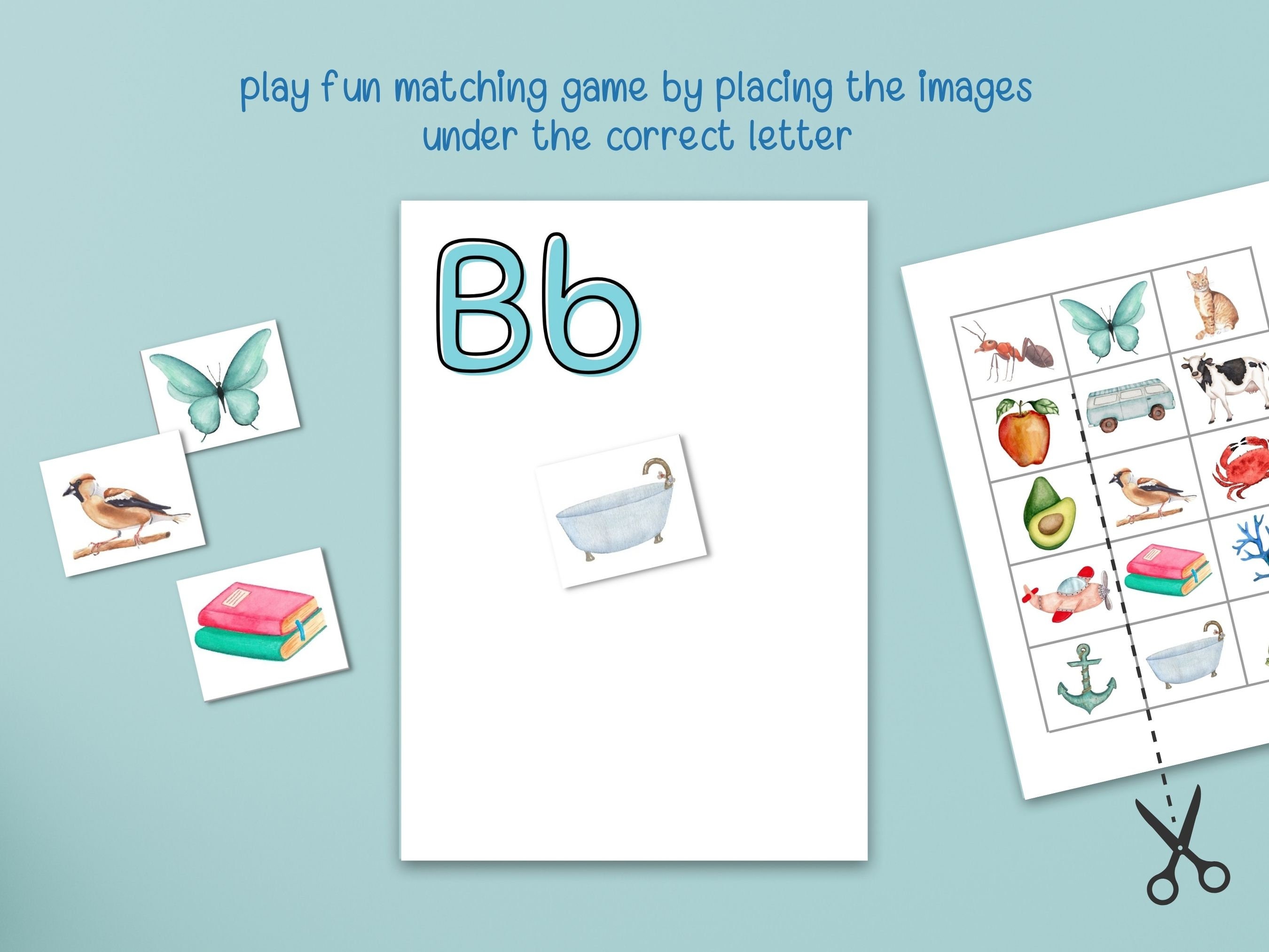 Alphabet Posters, Preschool ABC Posters, Classroom Decor Printable ...