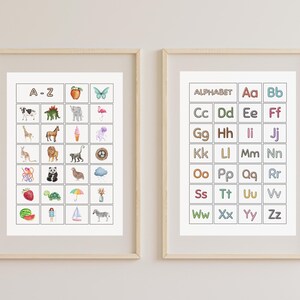 Alphabet Posters ABC Posters Classroom Decor Printable - Etsy