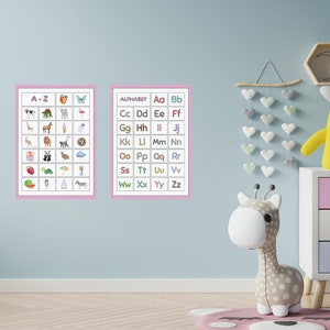 Alphabet Posters ABC Posters Classroom Decor Printable - Etsy