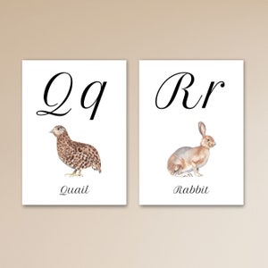 Cursive Alphabet Posters, Classroom Decor, Watercolor Alphabet Posters ...