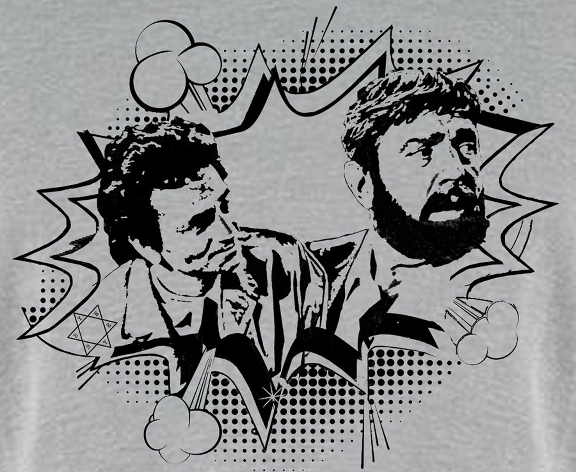 Nostalgia Columbo Comic Villain Ringer Tee Bye-bye Sky High - Etsy