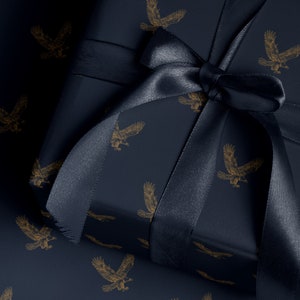 Bald Eagle Wrapping Paper Pattern American Gift Wrap Paper Memorial Day ...