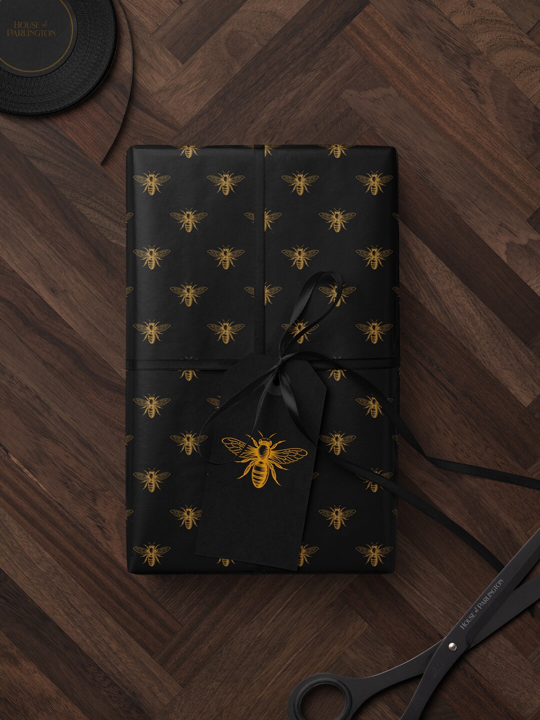 Bumble Bee Wrapping Paper Print Gift Wrapping Paper Bachelorette Gift ...