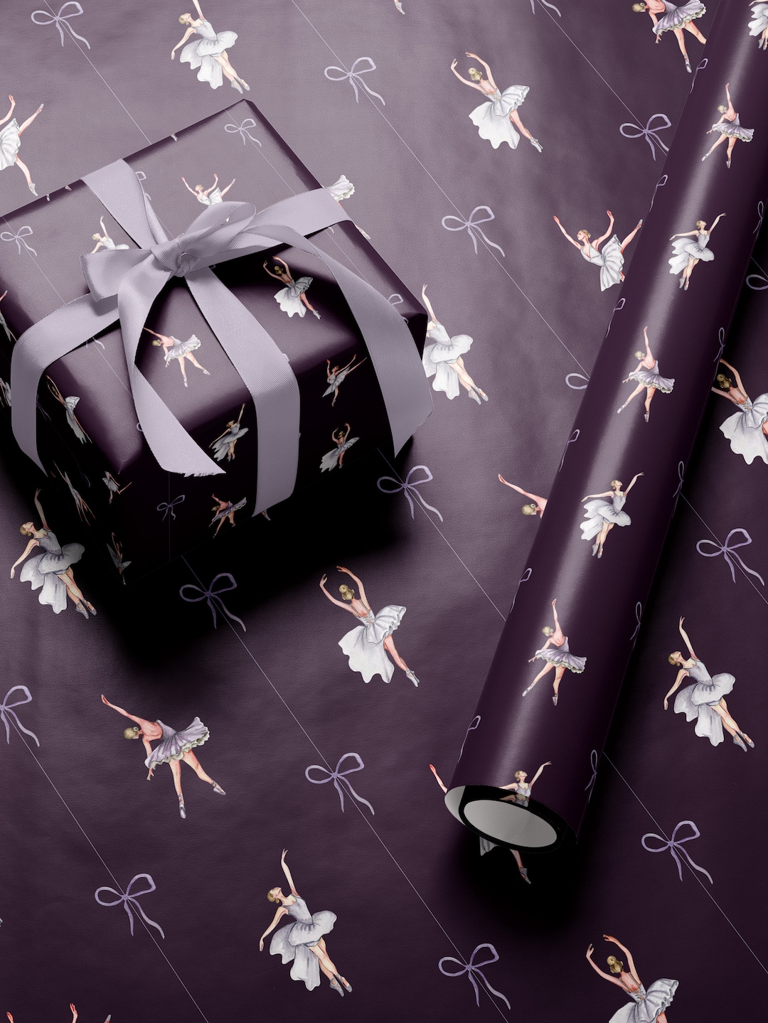 Ballet Dancer Gift Wrap Paper Ballerina Birthday Wrapping Paper ...