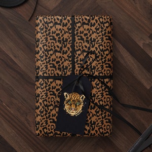 Leopard Print Wrapping Paper Cheetah Gift Wrap Animal Print Wrapping ...