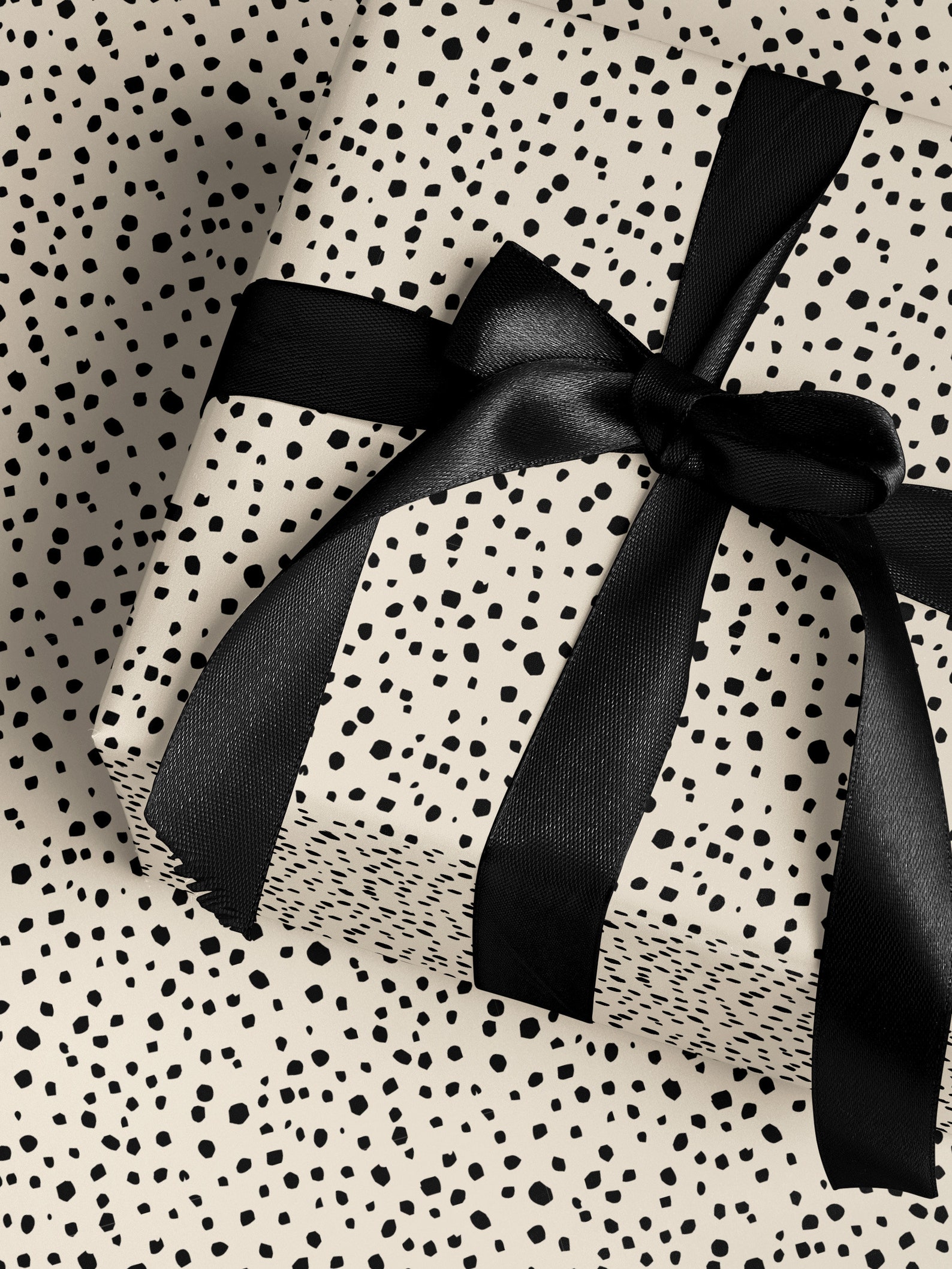 Spot Wrapping Paper Dalmatian Gift Wrap Animal Print Wrapping Paper ...
