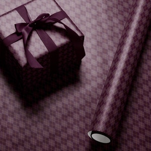 Purple Gift Wrap Paper Christmas Gift Package for Her Baby Shower Gift ...