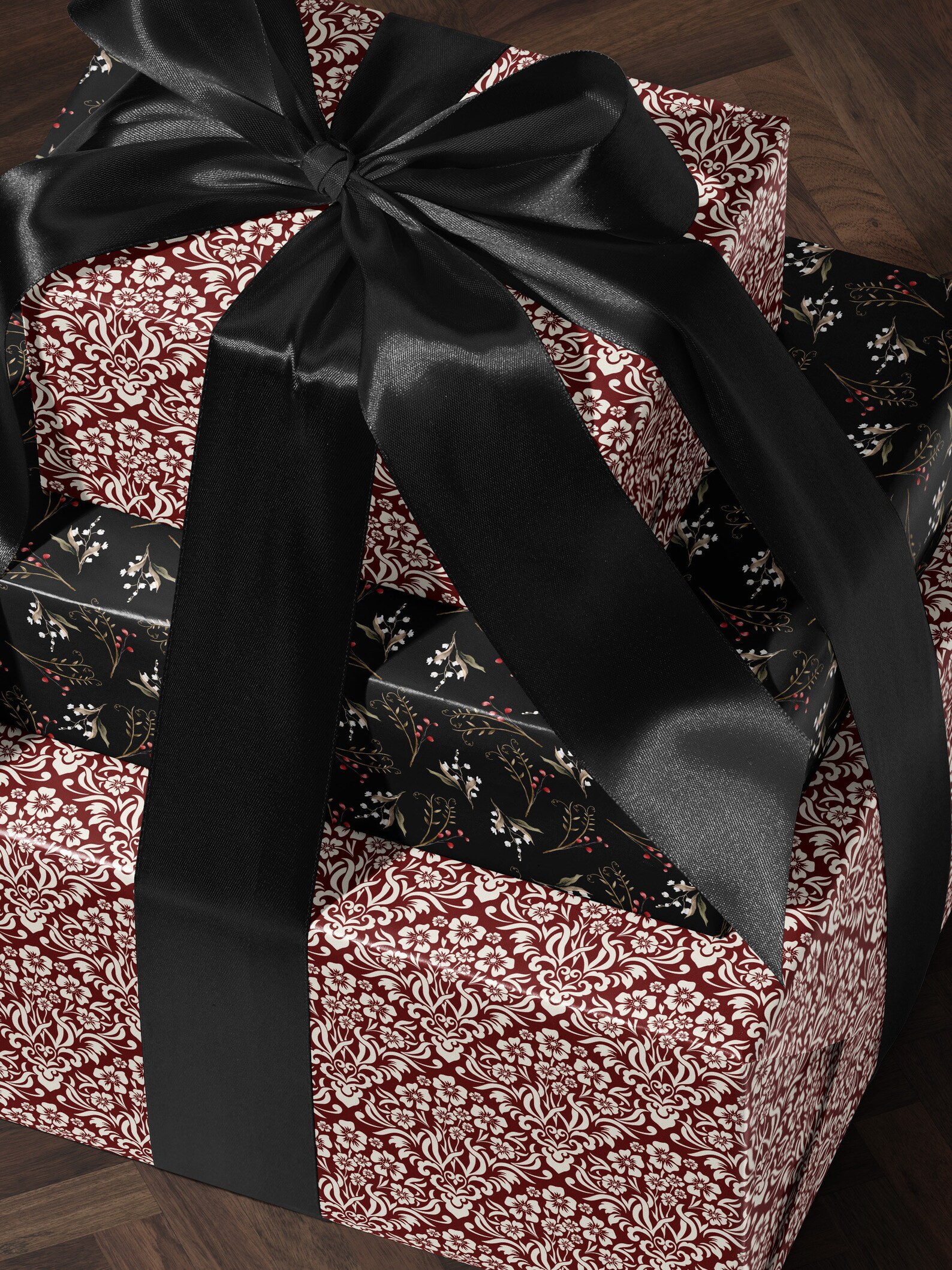 Elegant Gift Wrap Anniversary Gift for Women Classic Wrapping Paper ...