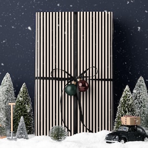 Stripe Wrapping Paper Birthday Gift Wrap Anniversary Wrapping Paper ...