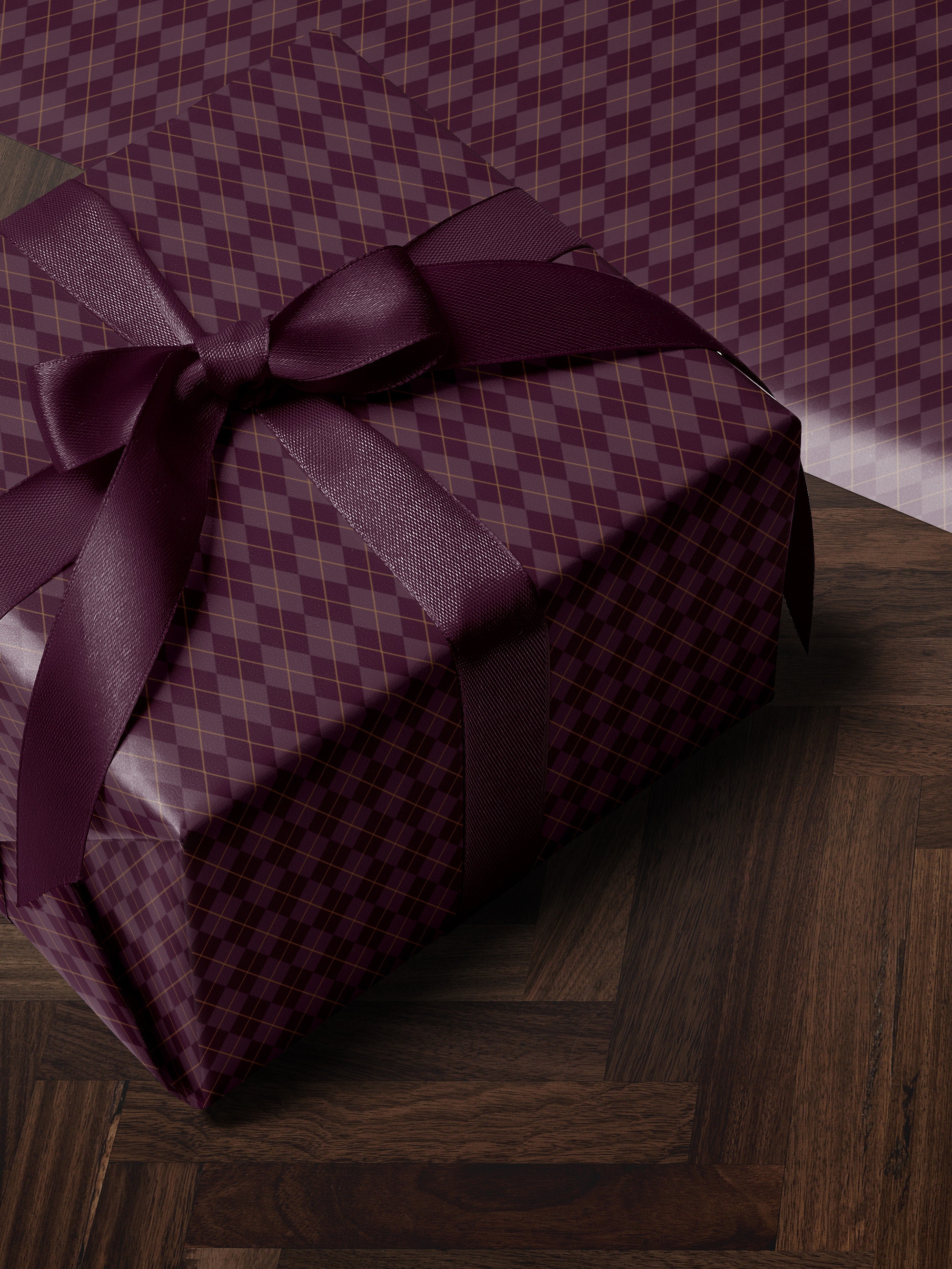 Purple Gift Wrap Paper Christmas Gift Package for Her Baby Shower Gift ...