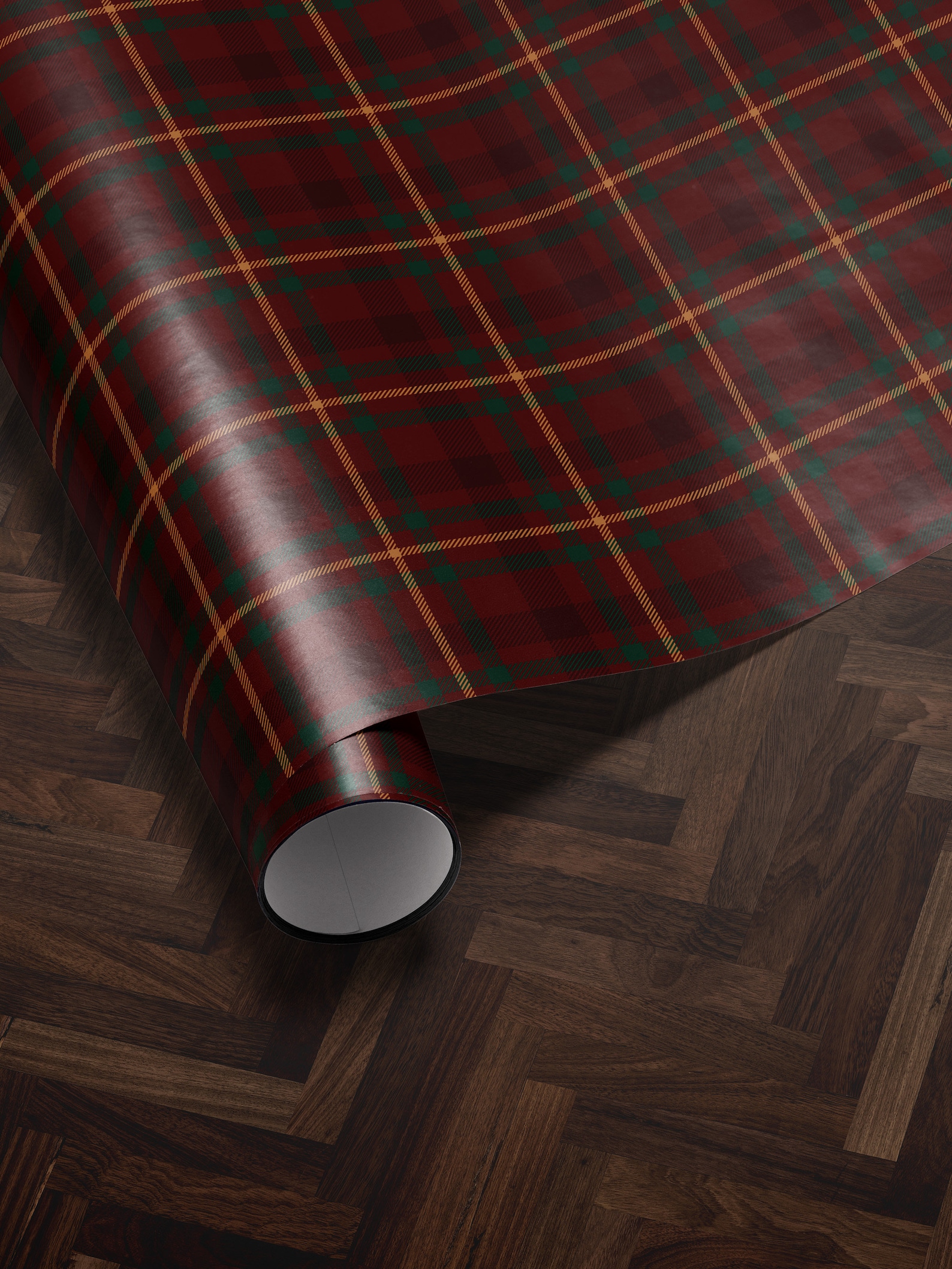 Classic Christmas Plaid Wrapping Paper Holiday Gift Wrap - Etsy