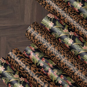 Leopard Print Wrapping Paper Cheetah Gift Wrap Animal Print Wrapping ...