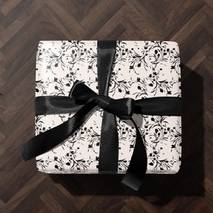 Elegant Wrapping Paper Floral Gift Wrap Love Gift Wrap Flower Gift Wrap ...