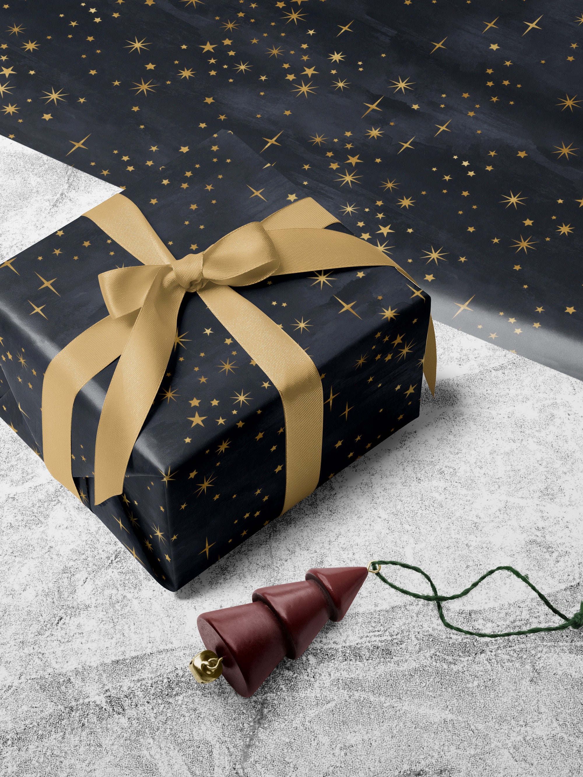 Elegant Christmas Wrapping Paper Holiday Gift Wrap Christmas - Etsy