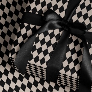 Harlequin Wrapping Paper Wedding Gift Wrap Wedding Wrapping Paper ...