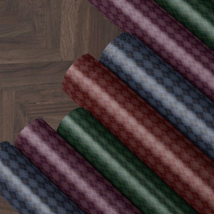 Christmas Wrapping Paper Red Gift Wrap Print Plaid Wrapping Paper ...