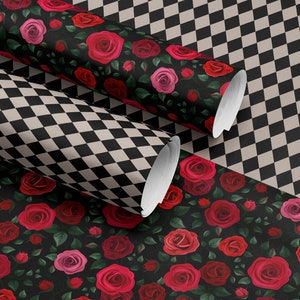 Harlequin Wrapping Paper Wedding Gift Wrap Wedding Wrapping Paper ...