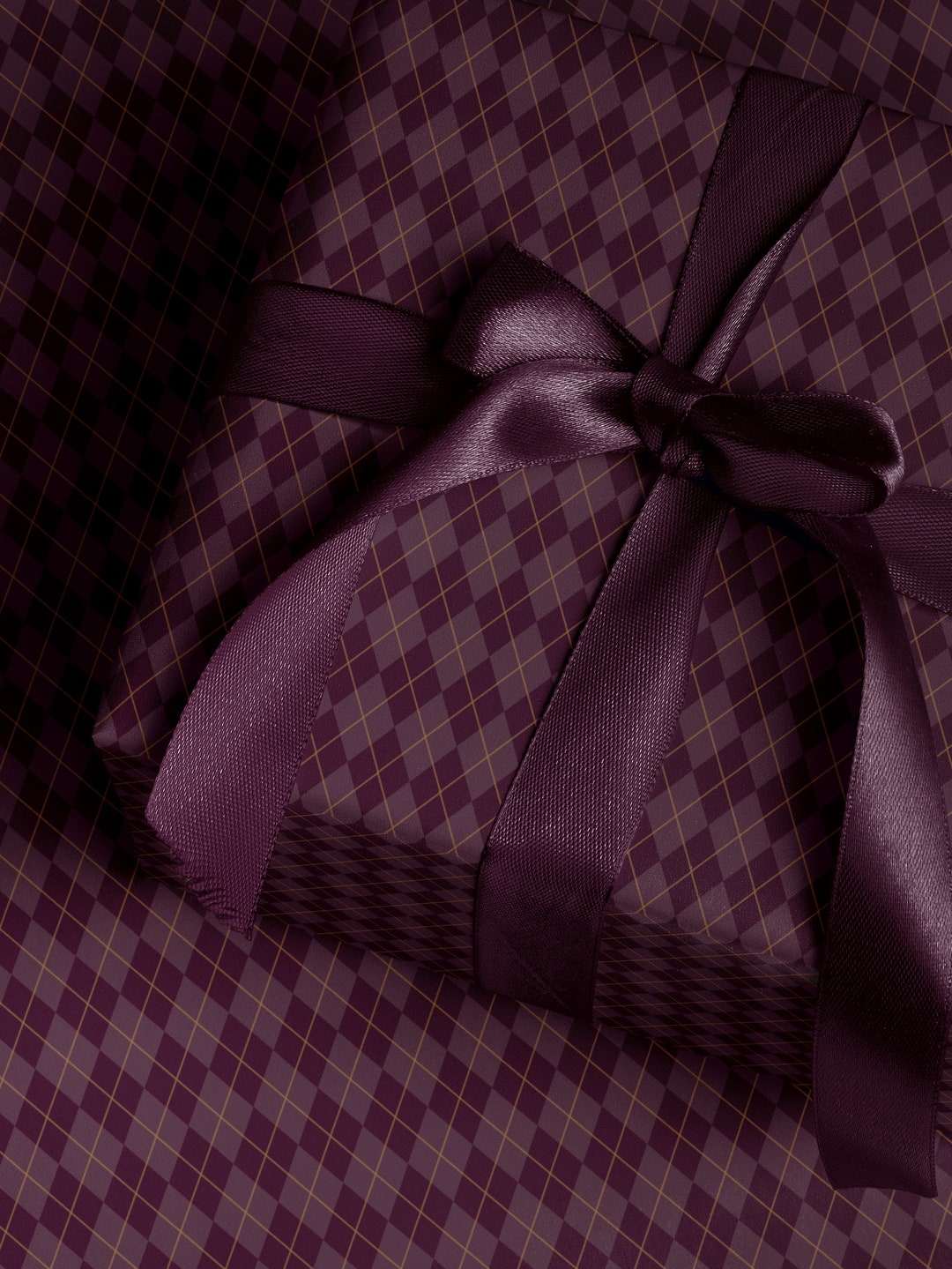 Purple Gift Wrap Paper Christmas Gift Package for Her Baby Shower Gift ...