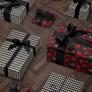 Harlequin Wrapping Paper Wedding Gift Wrap Wedding Wrapping Paper ...