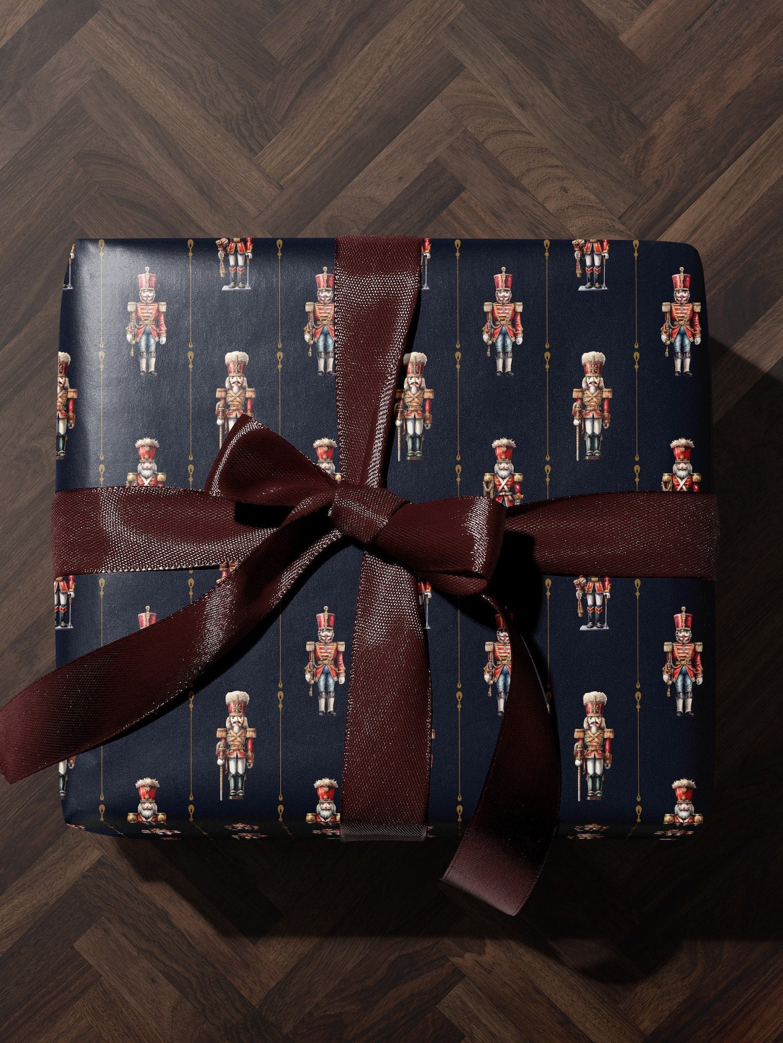 Nutcracker Wrapping Paper Holiday Gift Wrap Nutcracker Gift Wrap ...