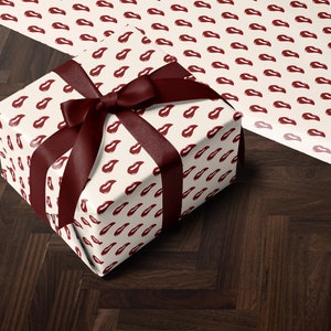Lips Wrapping Paper Love Gift Wrap for Special Occasion Sexy Wrapping ...