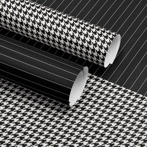 Houndstooth Gift Wrap Paper Vintage Wrapping Paper College Graduation ...