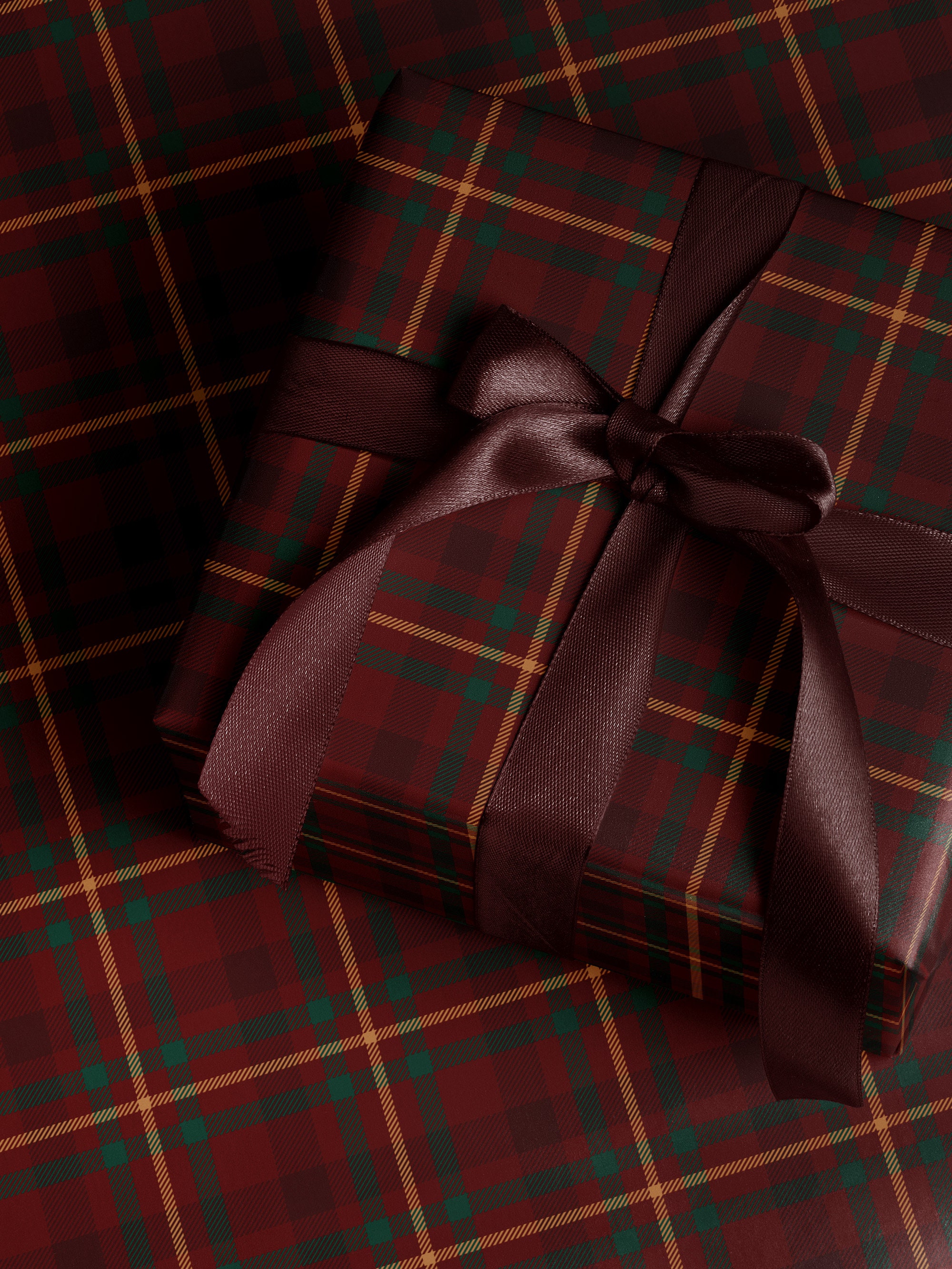 Classic Christmas Plaid Wrapping Paper Holiday Gift Wrap - Etsy