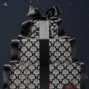 Elegant Damask Wrapping Paper Wedding Gift Wrap Paper Anniversary Gift ...