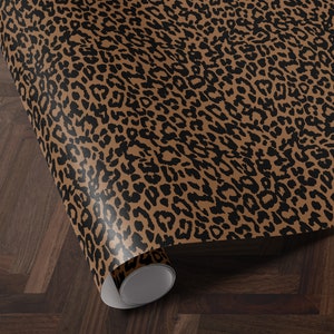 Leopard Print Wrapping Paper Cheetah Gift Wrap Animal Print Wrapping ...