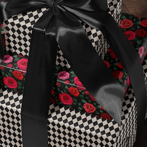 Harlequin Wrapping Paper Wedding Gift Wrap Wedding Wrapping Paper ...