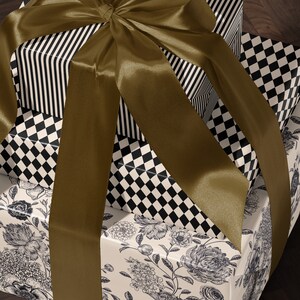 Stripe Wrapping Paper Birthday Gift Wrap Anniversary Wrapping - Etsy