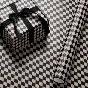 Harlequin Wrapping Paper Wedding Gift Wrap Wedding Wrapping Paper ...