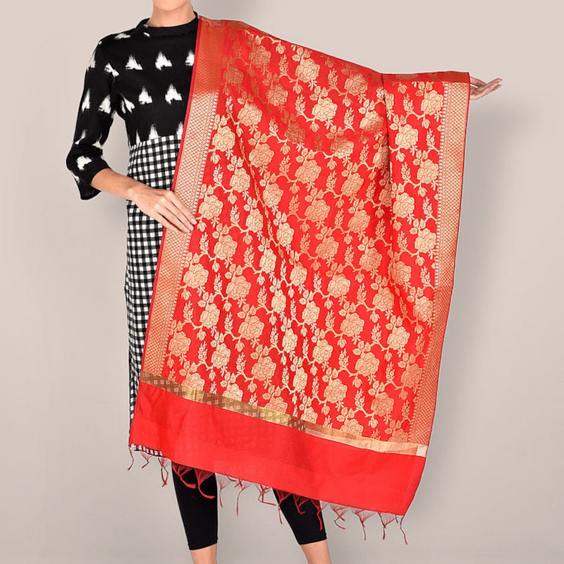 Indian Chunni - Etsy