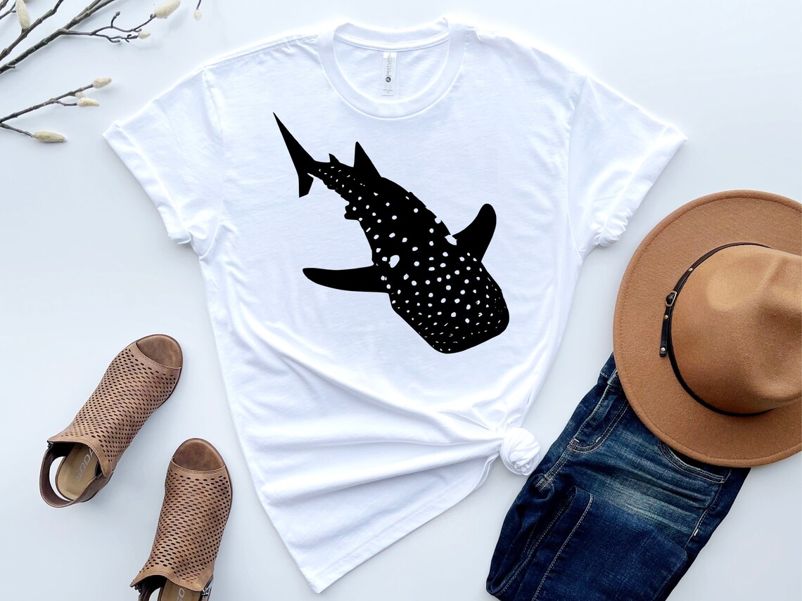 Whale Shark SVG PNG DXF Eps Silhouette Clipart - Etsy