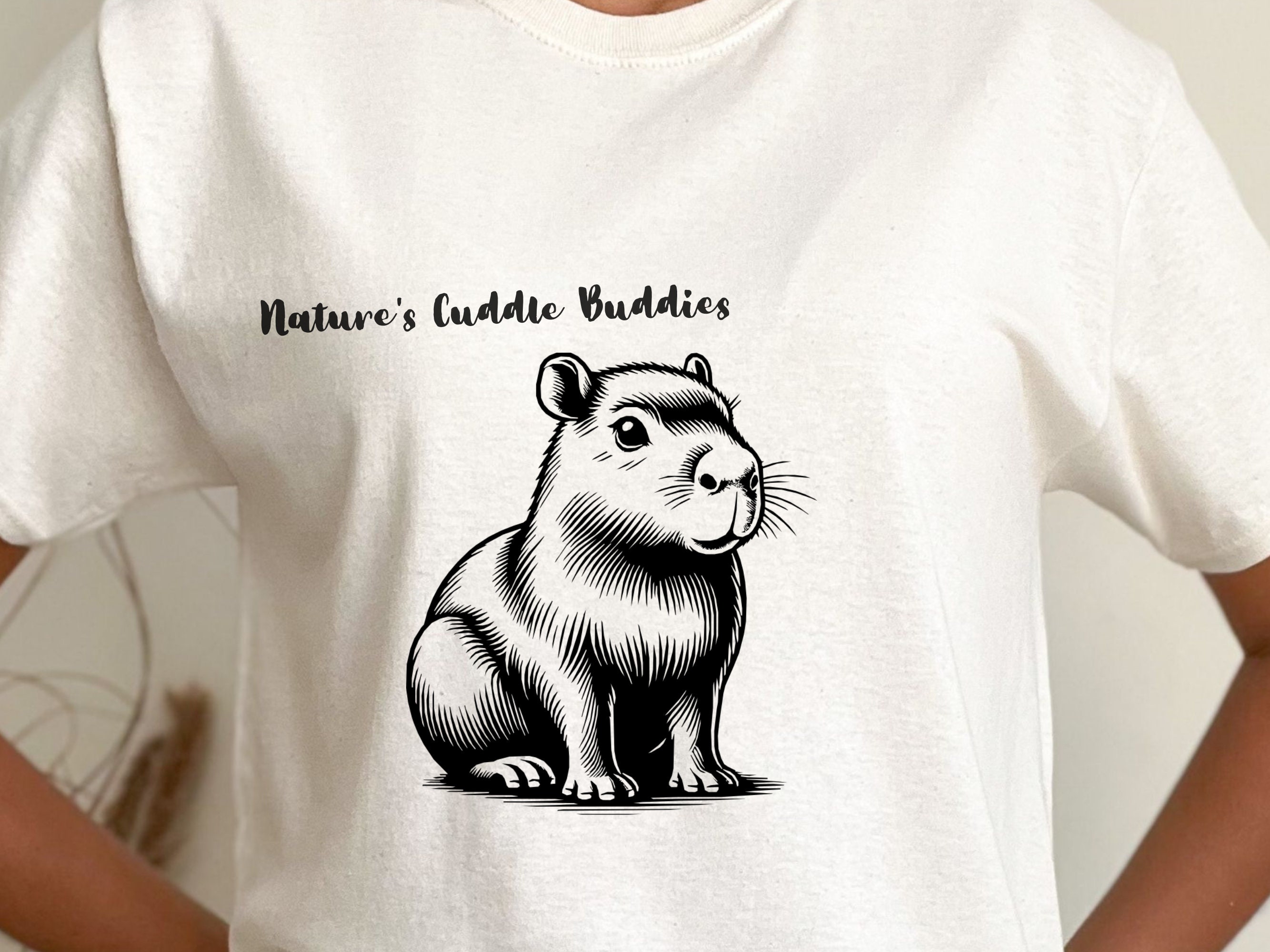 Capybara | SVG - PNG - DXF - Eps | Capybara T-shirt Designs | Svg Files ...