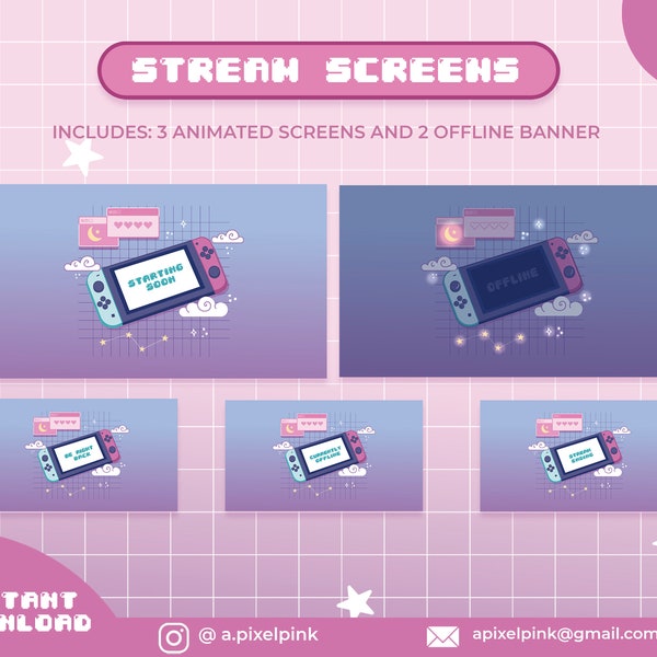 Switch Animated Twitch Overlay - Etsy