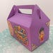 Customizable Diwali Gable Box With Name Handmade Purple Gift Box With ...